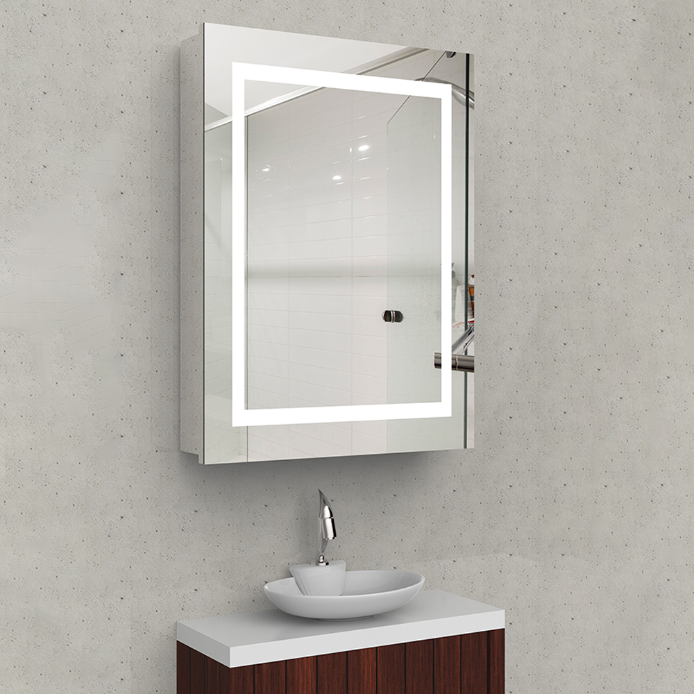 LED Bathroom Illuminated Mirror Cabinet from Liteharbor - Liteharbor ...