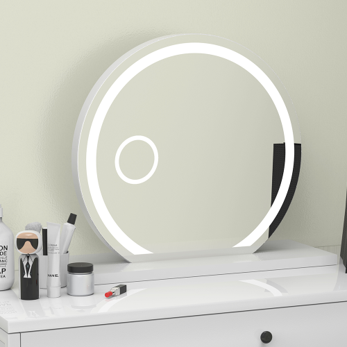 LED Bathroom Mirror with Magnifier-Liteharbor Lighting